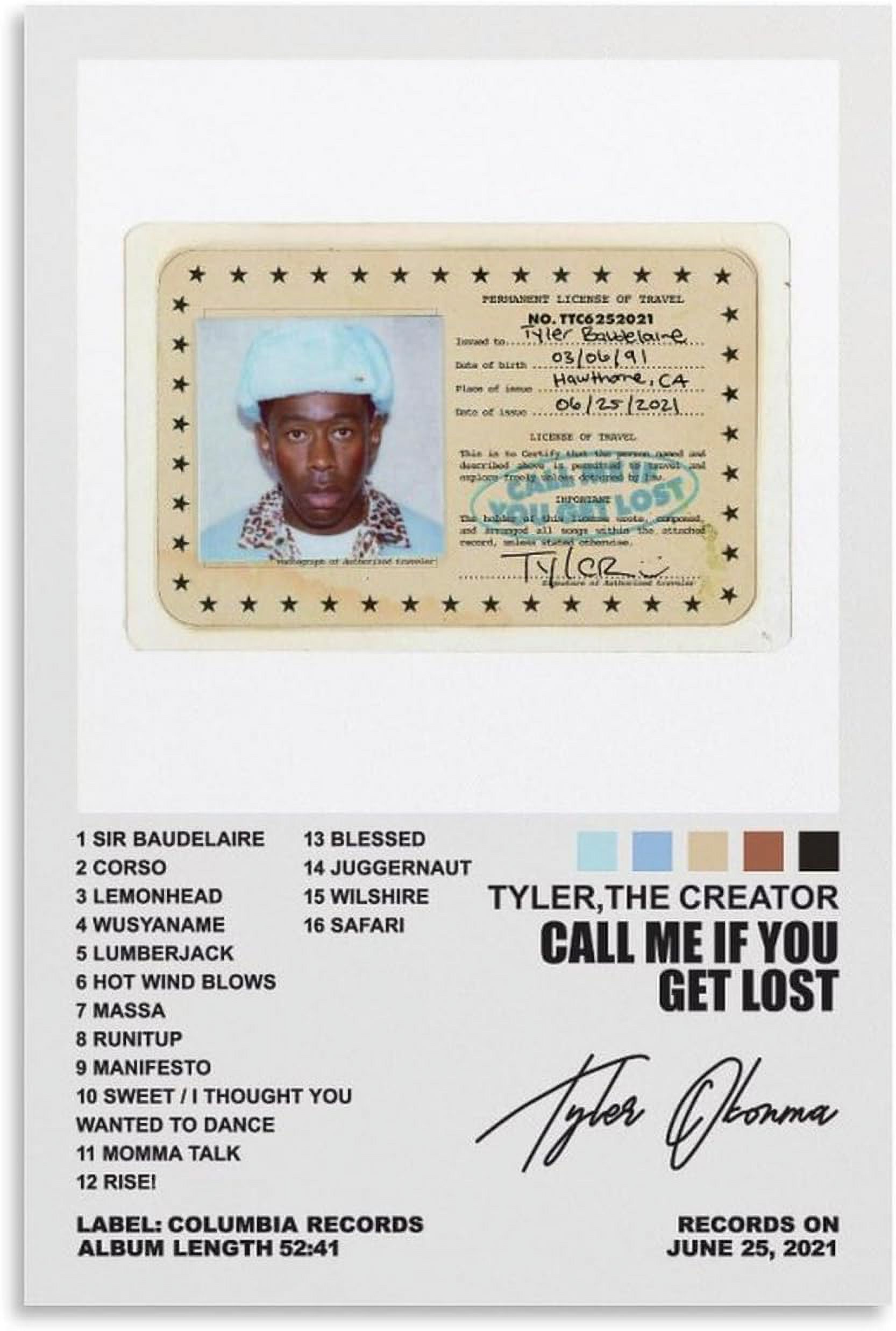 YELLOWV Kanye Poster West Yeezus Album Cover Posters for Room Aesthetic ...