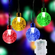 10-Foot Long Outdoor Micro LED Warm White Light Strings on Copper Wire ...