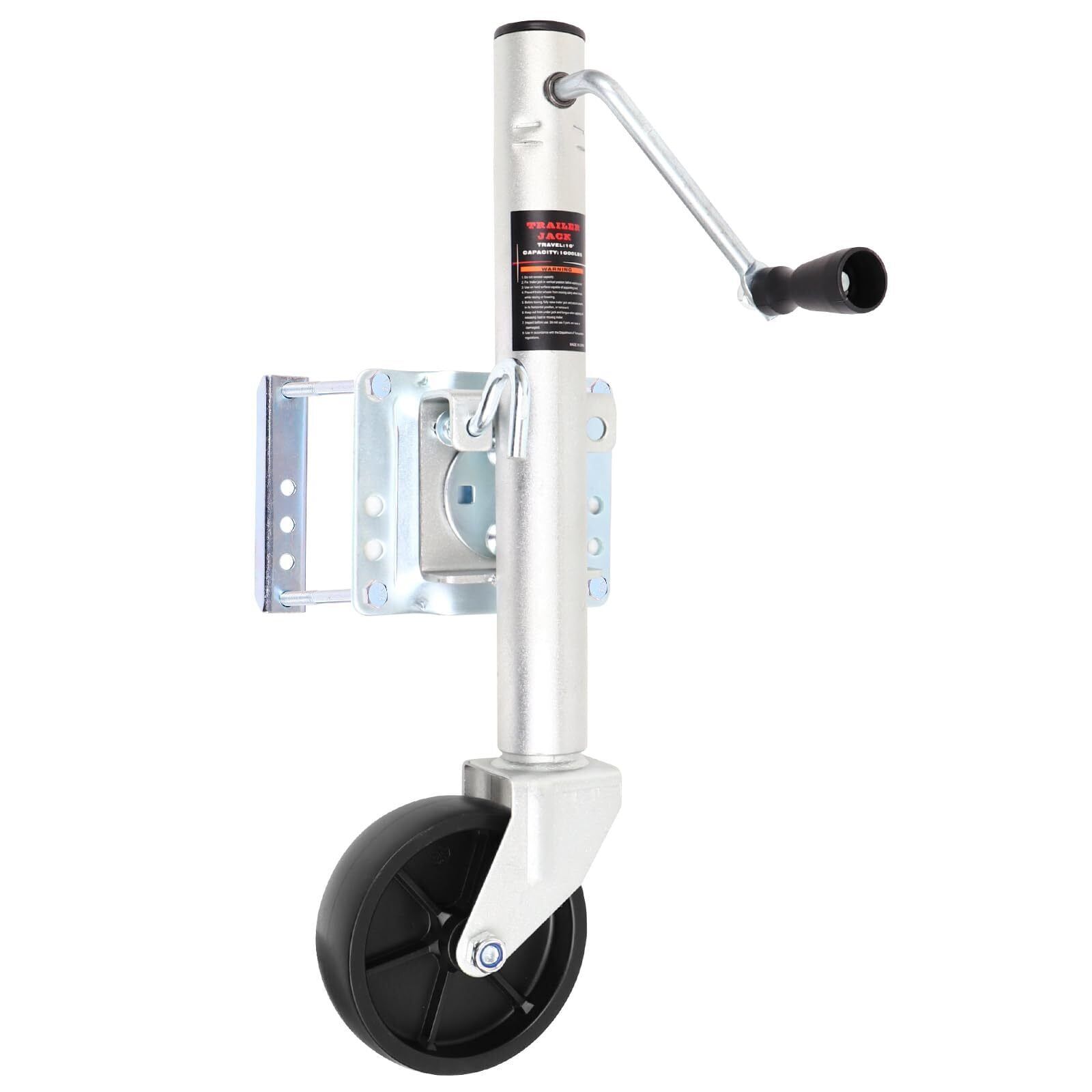 YEOPGYEON 1000 Lbs Capacity Heavy Duty Swivel Boat Trailer Tongue Jack ...