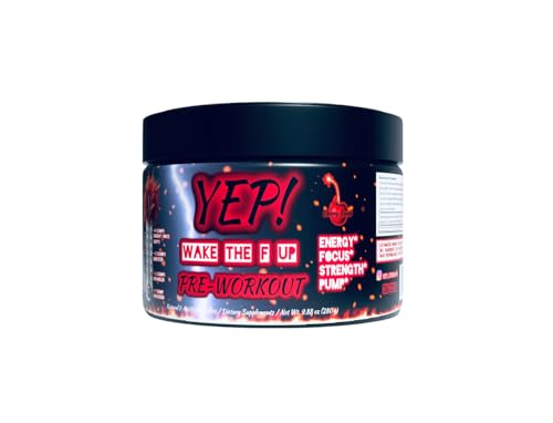 YEP Wake The Faith Up Advanced Pre-Workout - Cherry Bomb - 40 Servings ...