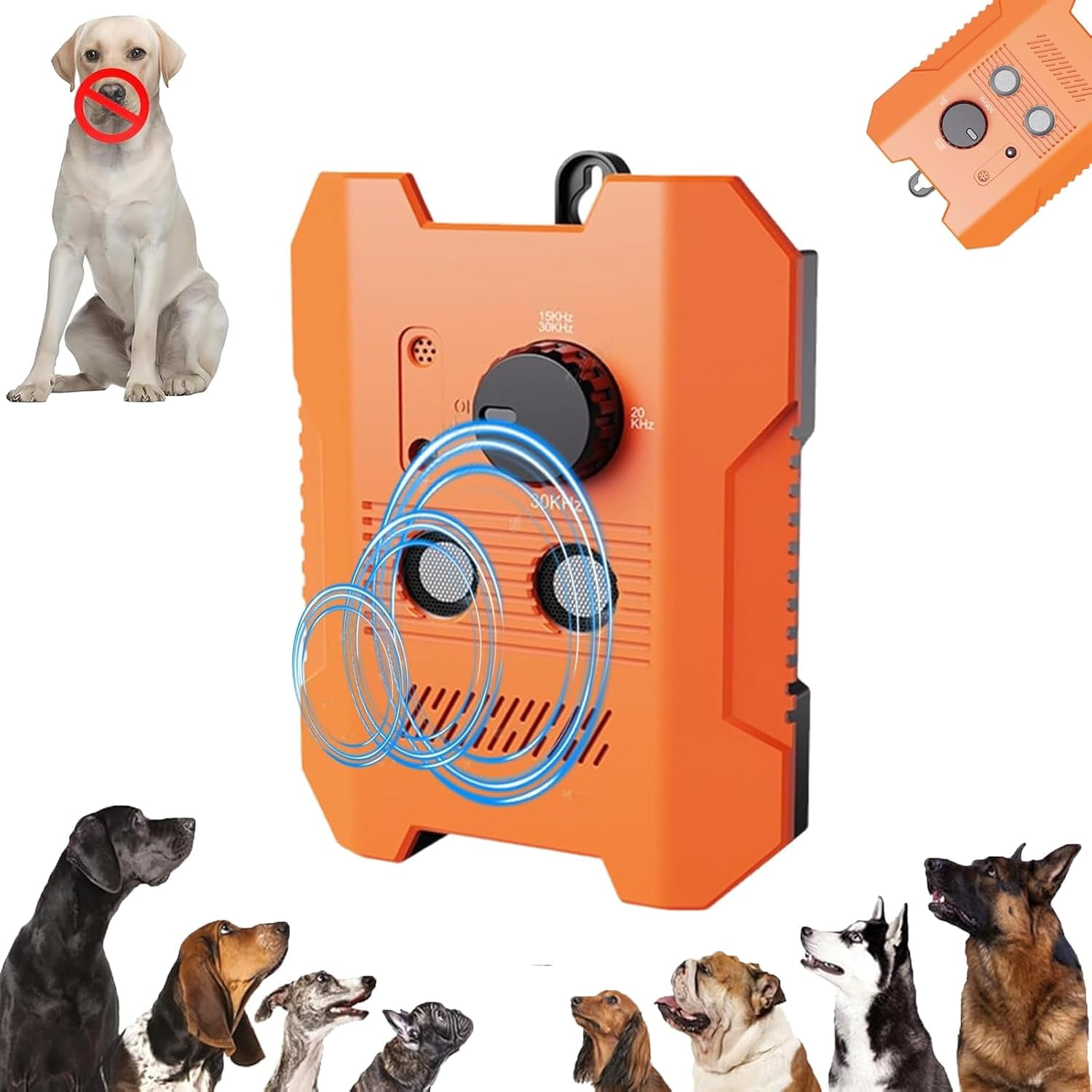 YEPOLERCE Bark Guard Pro 2025, Bark Guard Pro for Dogs 24/7, 3 ...