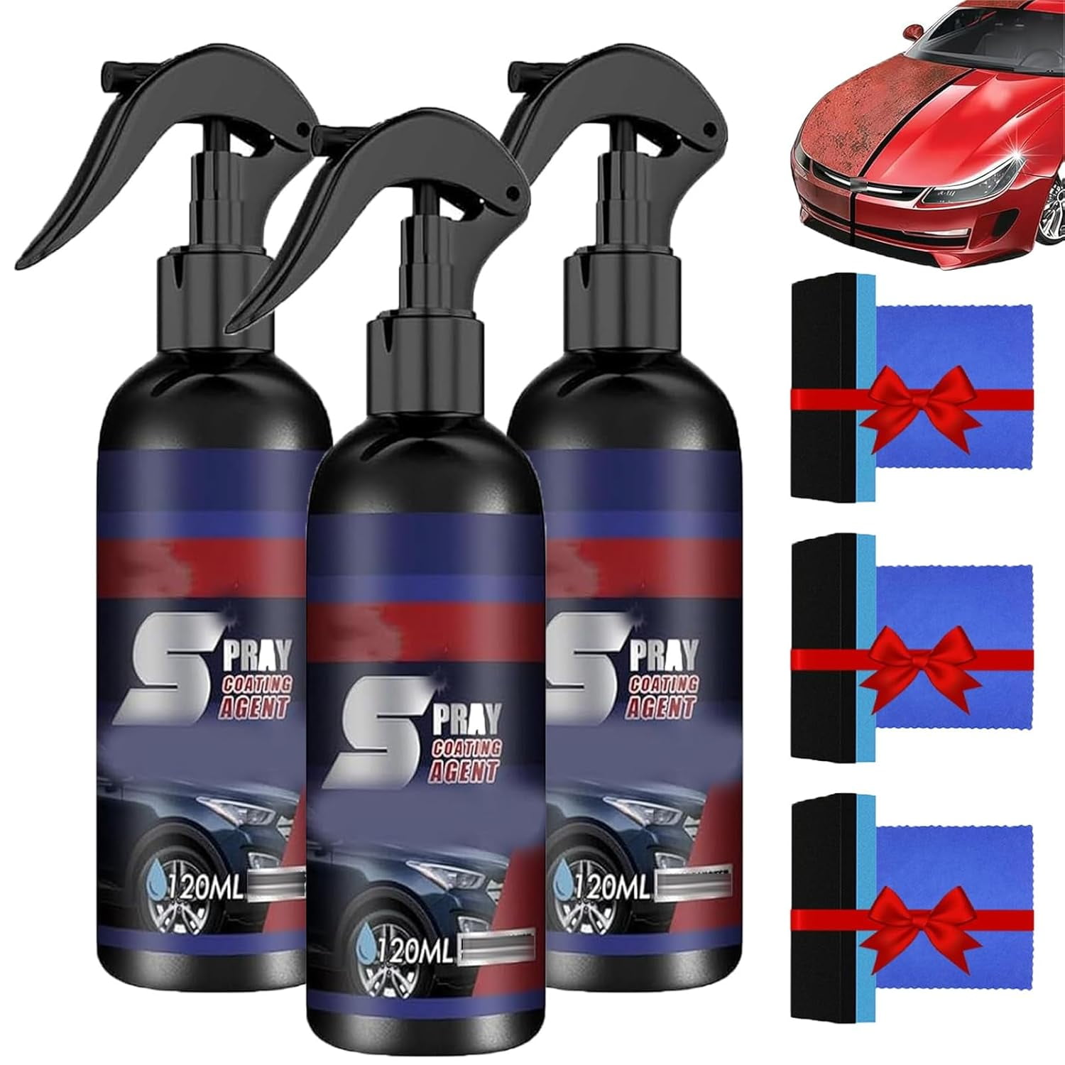 YEPOLERCE Peachloft Car Spray, 4 FL OZ, Peachloft Nano Car Scratch ...