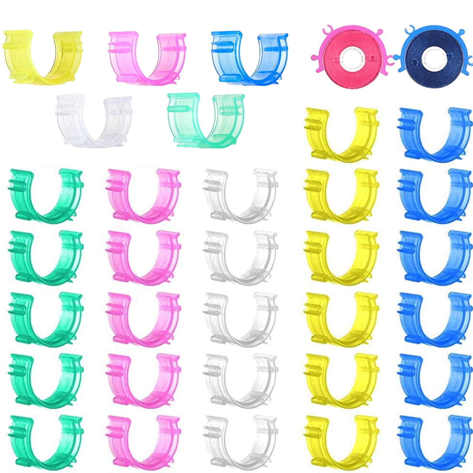 YEQIN 50 pcs/Pack Sewing Bobbin Small Clips Sewing Tool Clip Accessory ...