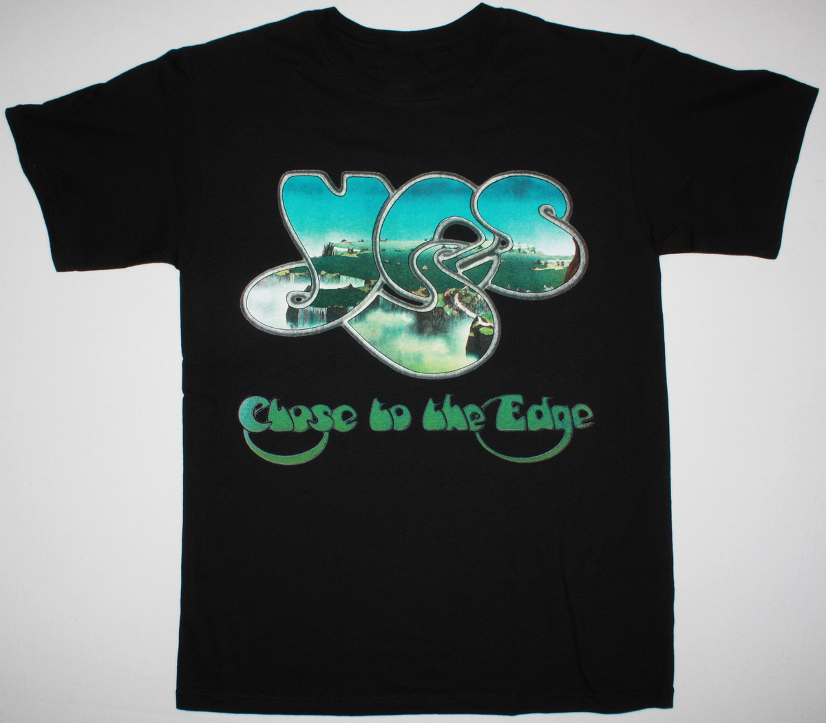 YES CLOSE TO THE EDGE 72 sHort Sleeve Cotton Black Men T-shirt E458 - Walmart.com