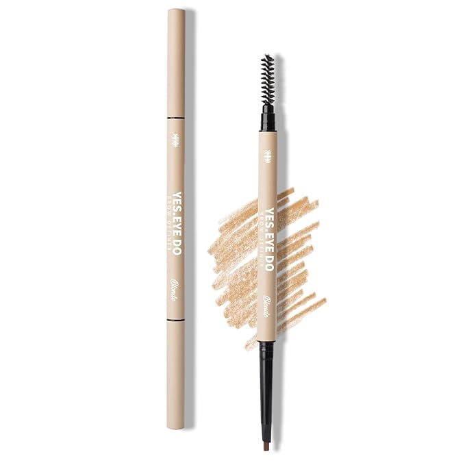 YES.EYE DO Blonde Eyebrow Pencil, Waterproof Retractable Brow Precision ...