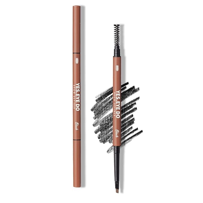 YES.EYE DO Black Eyebrow Pencil, Waterproof Longlasting Brow Pen ...