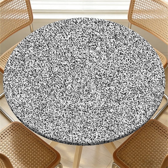 YESAD Elastic Tablecloth For Round Tables, Waterproof Tablecover For Up ...
