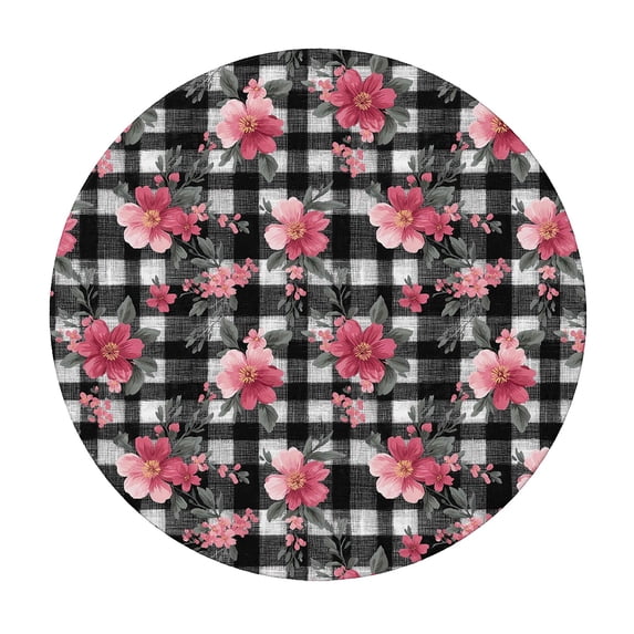 YESAD Elastic Tablecloth For Round Tables, Waterproof Tablecover For Up ...