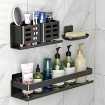 YESENT Shower Shelf 4 Pack - Bathroom Shower Shelf Rust-proof Aluminum ...