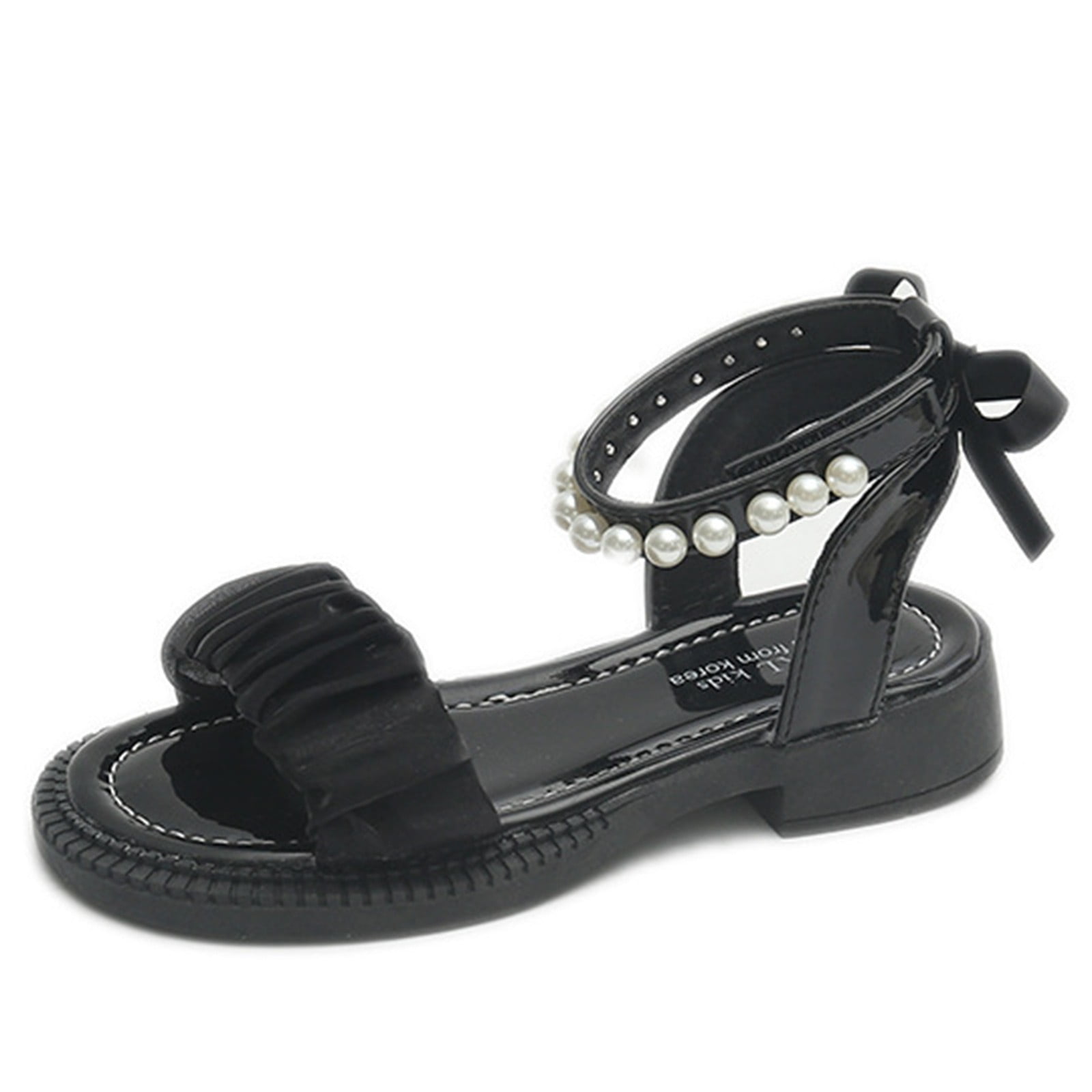 YESIMOLA Toddler Jelly Sandals Girls Size 4 Sandals Mary Jane Flats ...