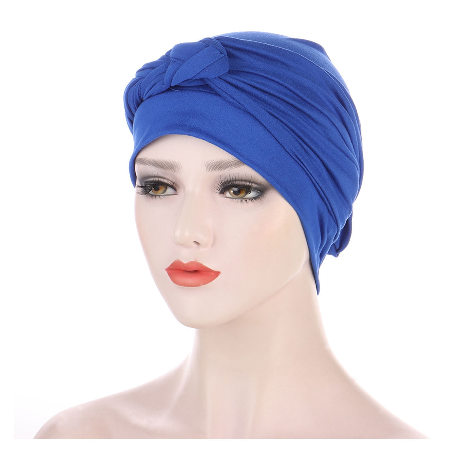 YESIMOLA Twisted Braid Turban African Women Turban Cap Twisted Braid ...
