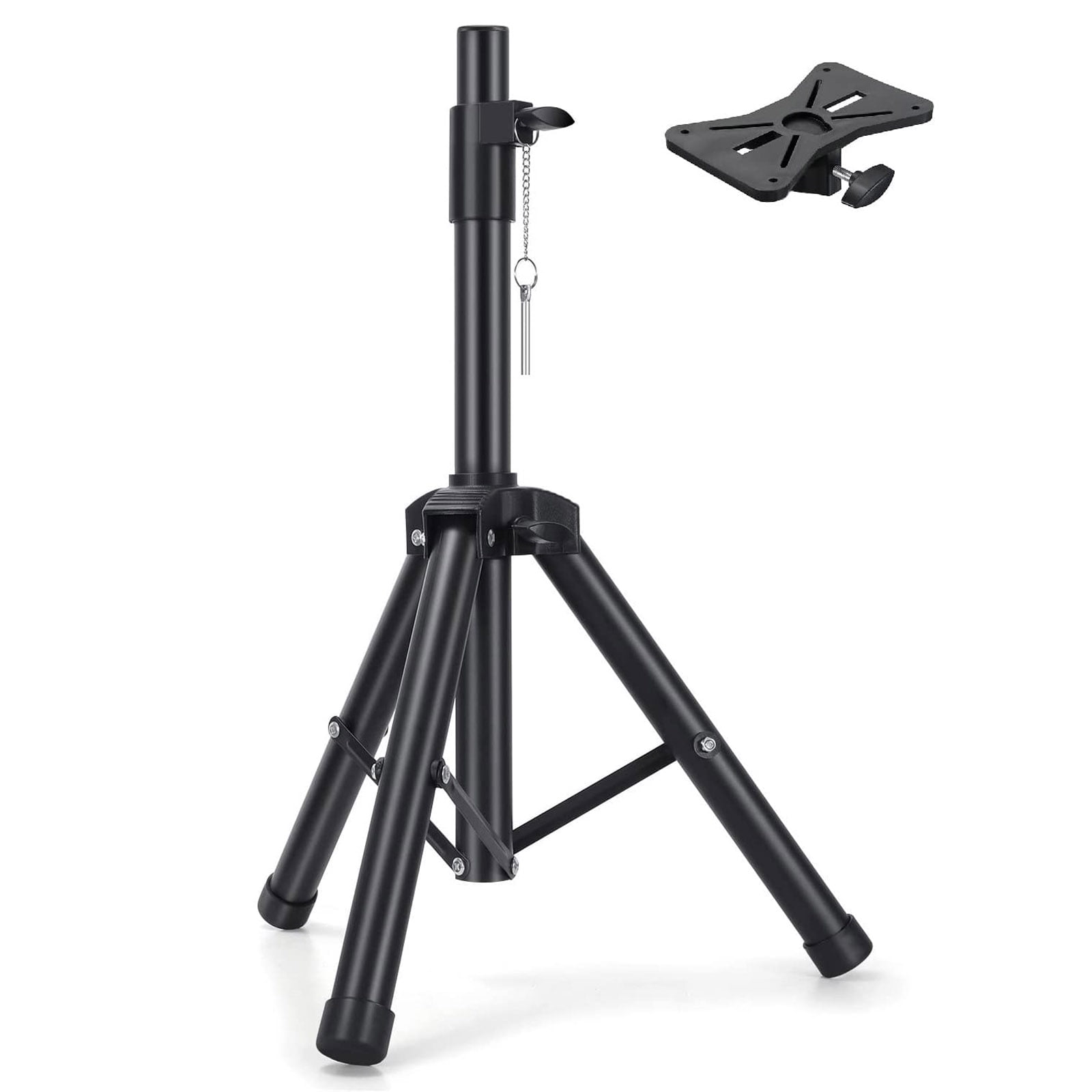 Yesseller Universal PA Speaker Stand, Heavy Duty, Adjustable Height ...