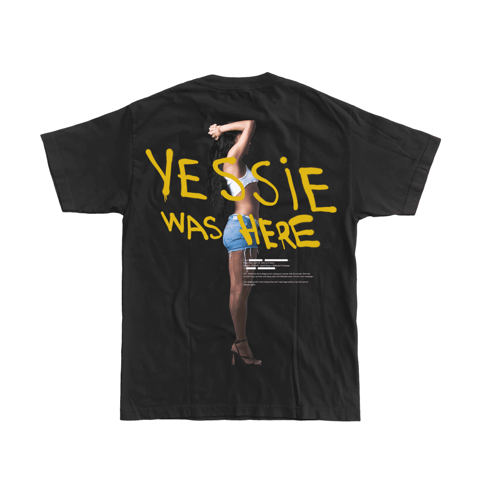 YESSIE WAS HERE TEE, 2025 Music Tour T Shirt2025 Music Tour 2025 Music ...