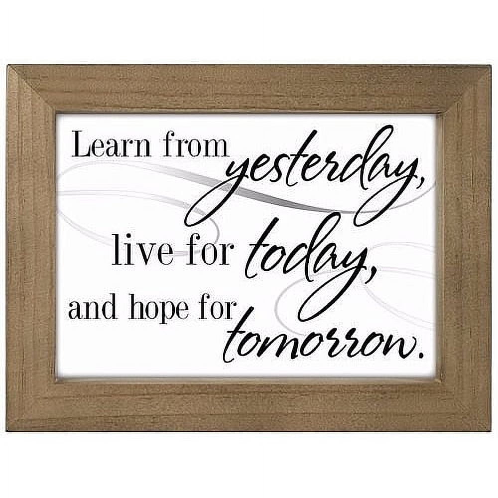 Yesterday Today And Tomorrow Sign