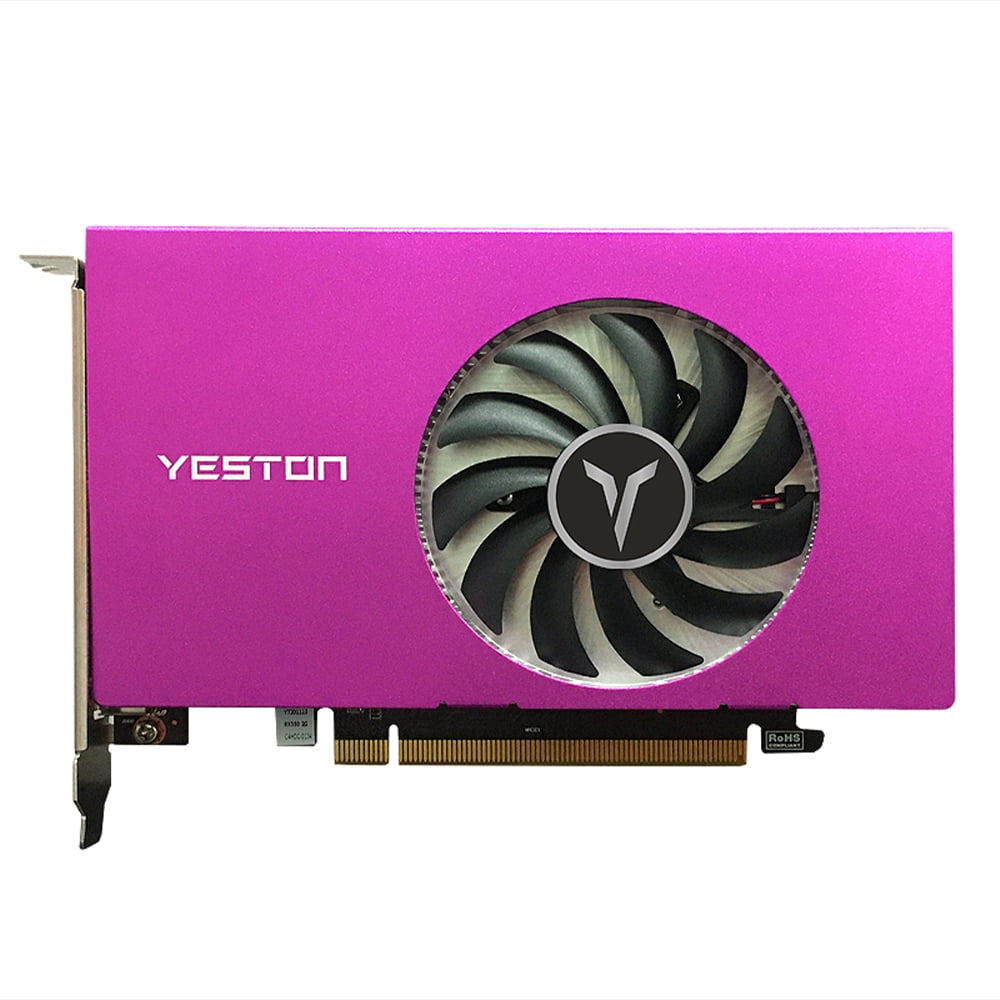 YESTON RX550-4G 4-Screen Graphics Card, 4HDMI Support, 10bit Color ...