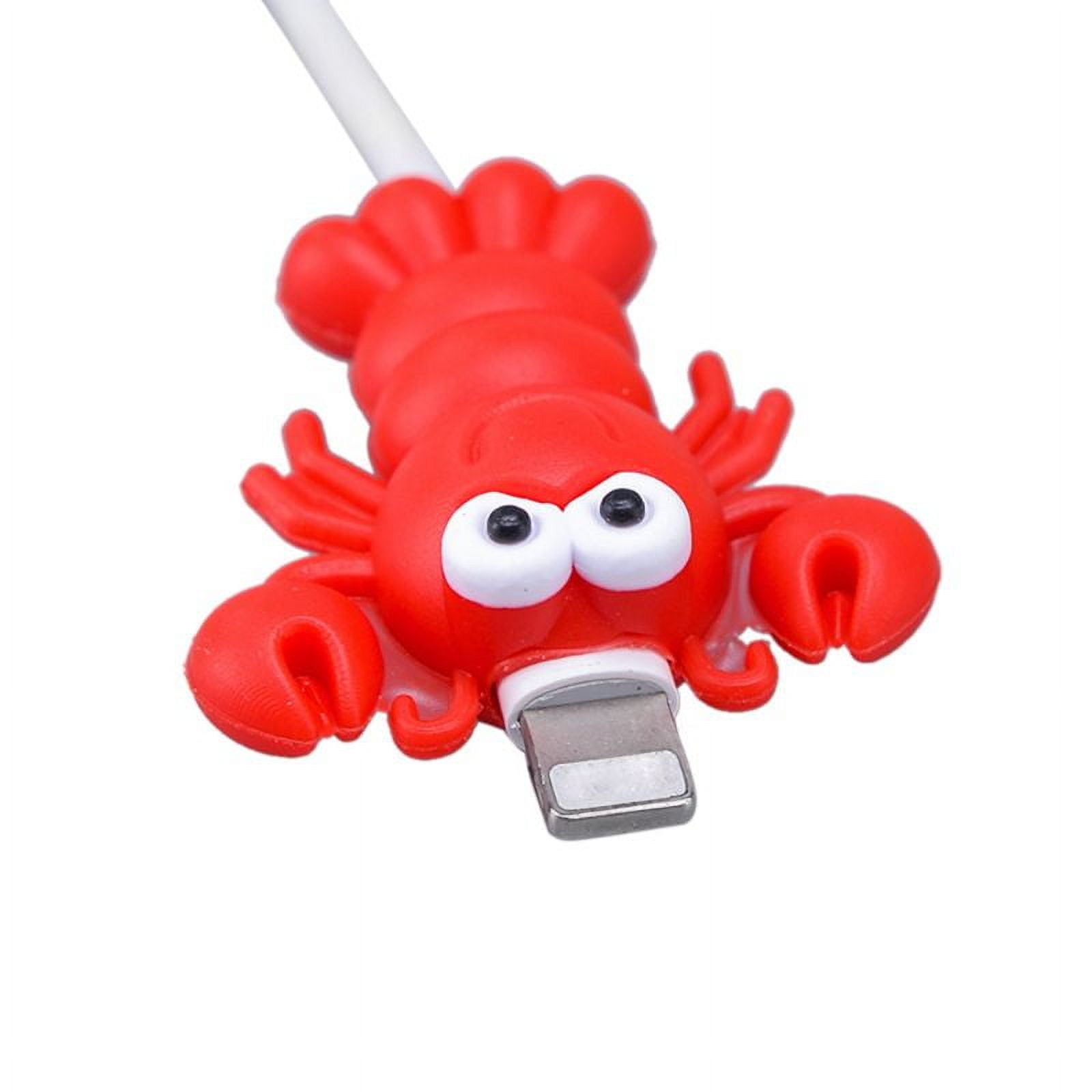 YESTUNE Cute Insect Shape USB Charger Cable Protective Cover Soft ...