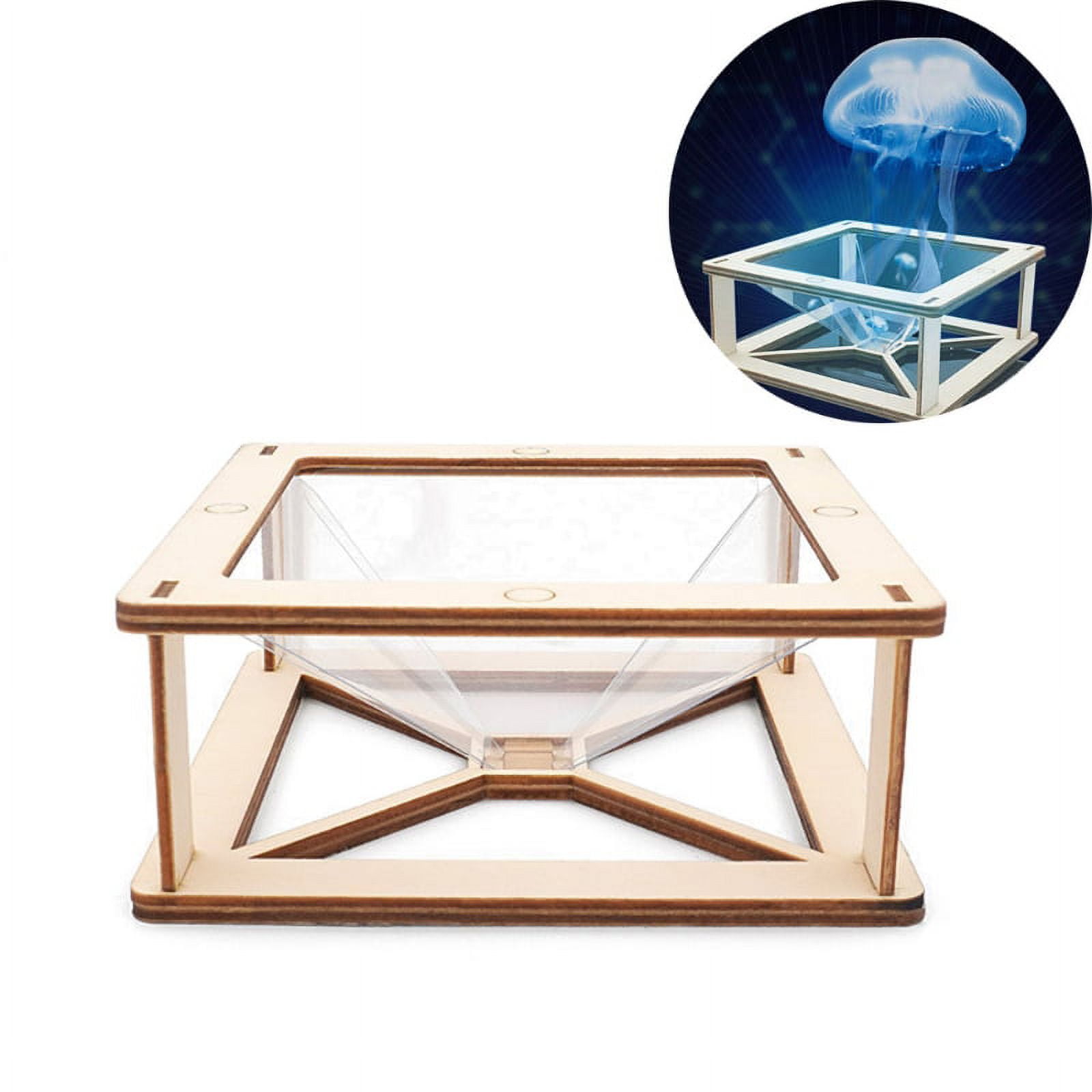 YESTUNE Holographic Prismfor Universal 3D Hologram Pyramid Display ...
