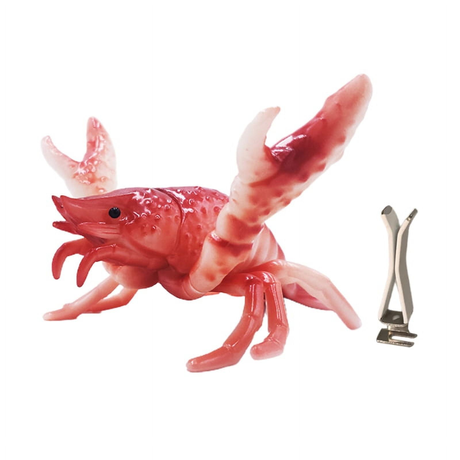 YESTUNE Japanese Creative Cute Lobster Pen Holder Weightlifting Lobster ...