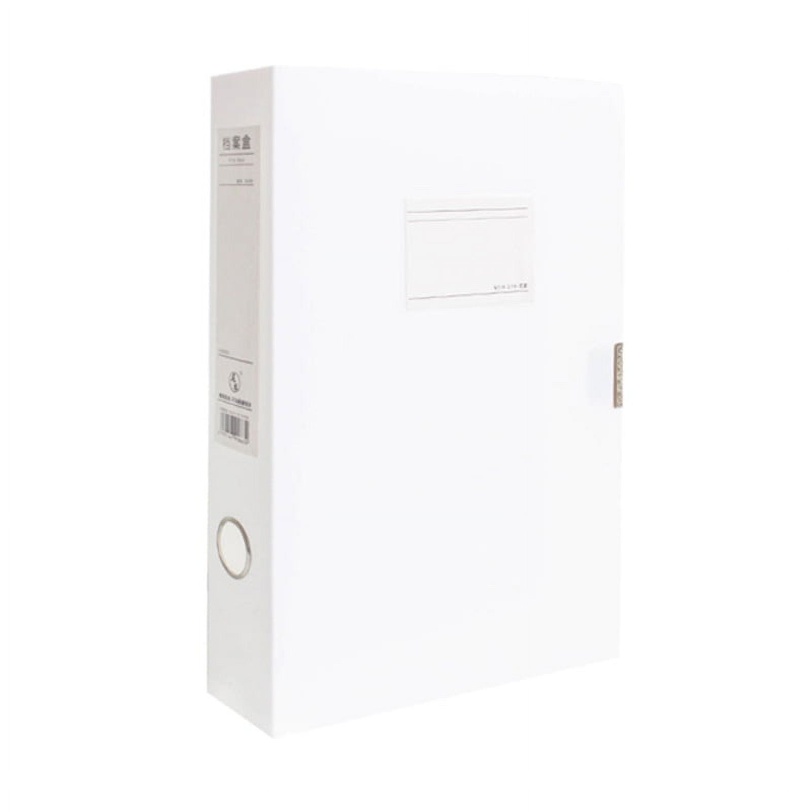 YESTUNE Portable a4 File Folder Case Hard Cover a4 File Storage Case 2 ...