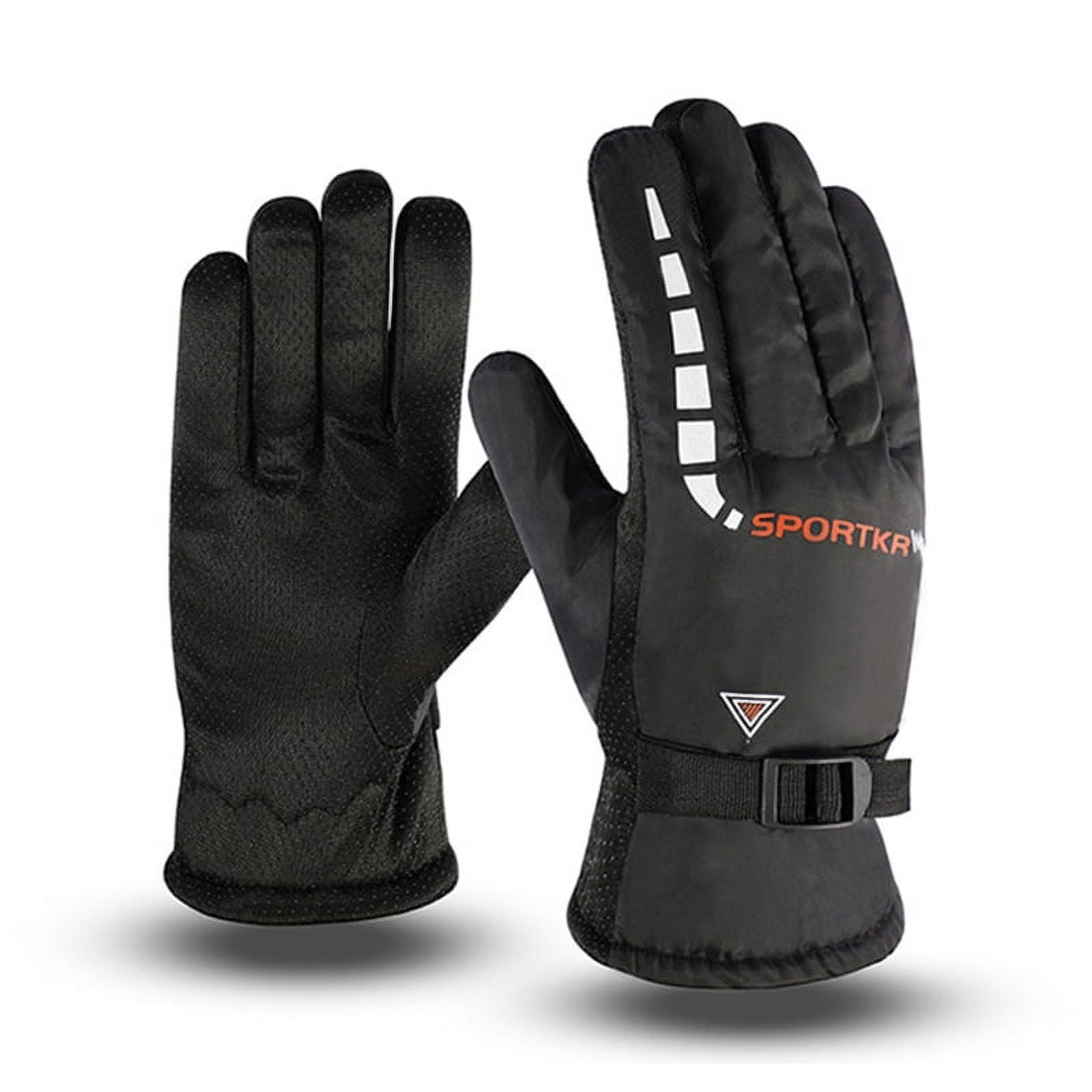 YESTUNE Winter Warm Ski Gloves for Men Wind and Water Resistant for ...