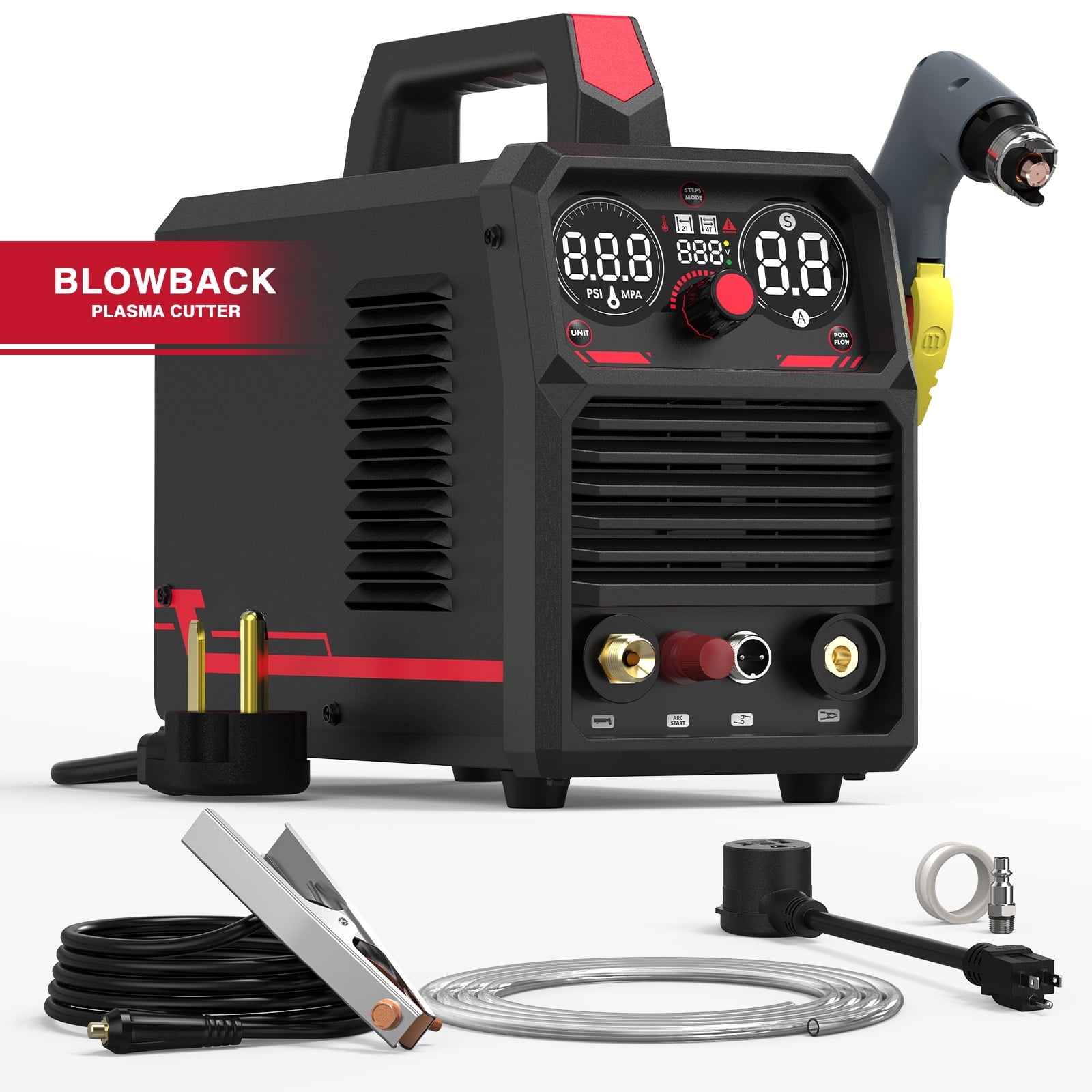 YesWelder 55Amp Plasma Cutter, Dual Voltage, Digital Display - Walmart.com
