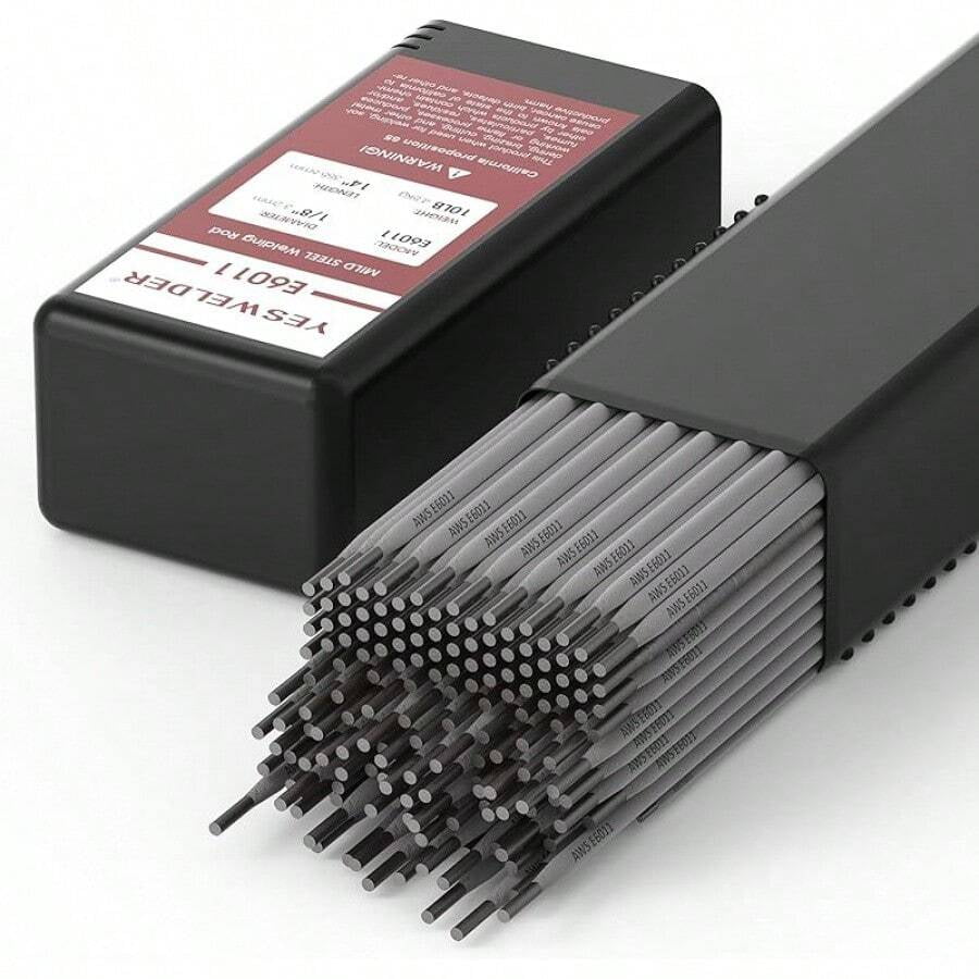 YESWELDER E7018 3/32'' 5LB Welding Rod Low Hydrogen Carbon Steel Stick ...