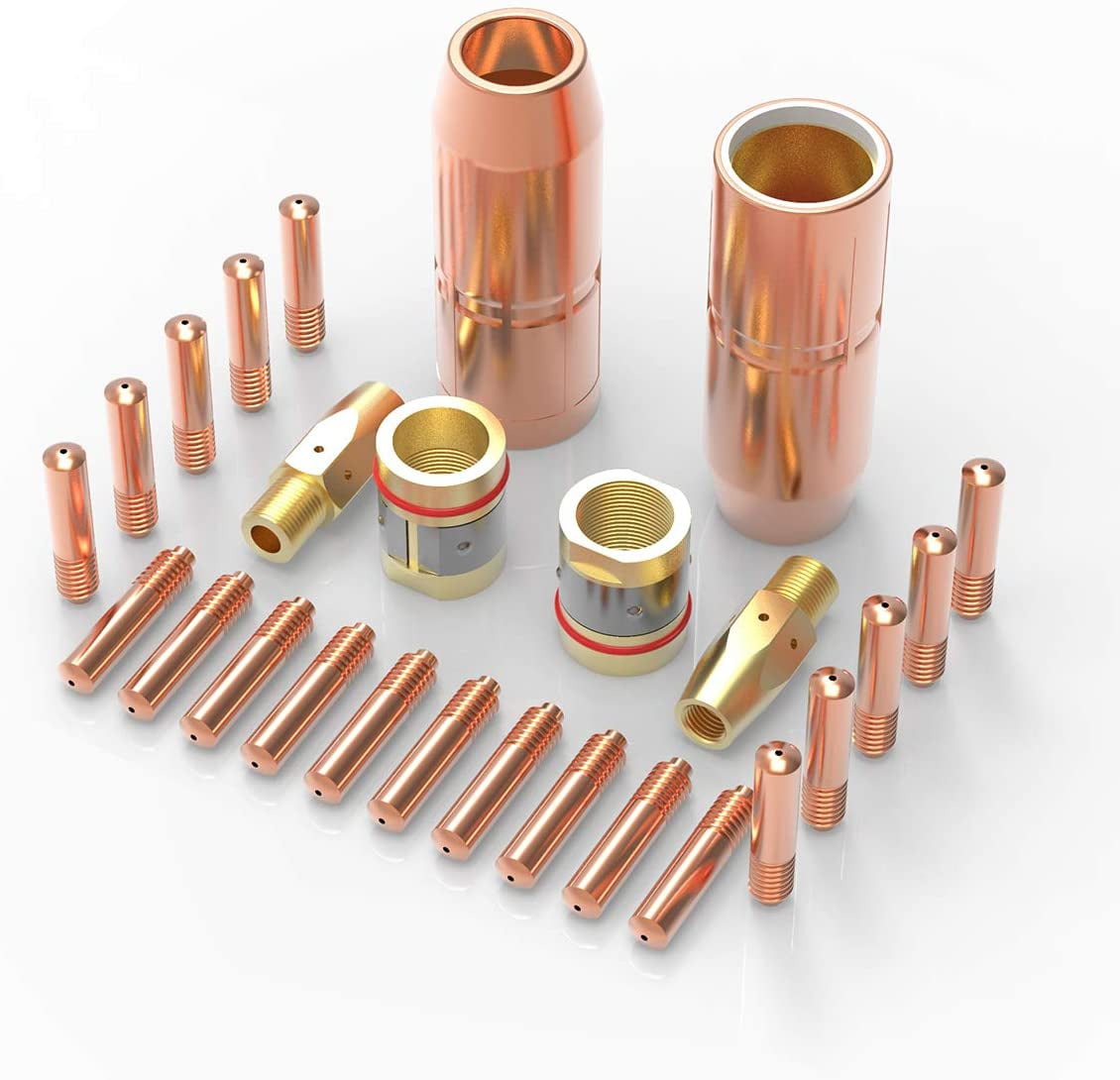 YESWELDER MIG Welding Gun Kit Tip-Nozzle-Diffuser for Miller ...