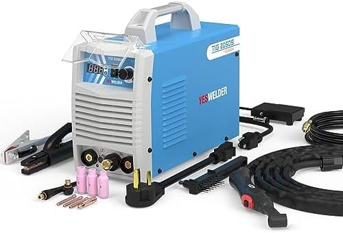 YESWELDER TIG Welder 205Amp HF TIG/STICK/ARC 2 In 1 TIG Welder 110&220V ...