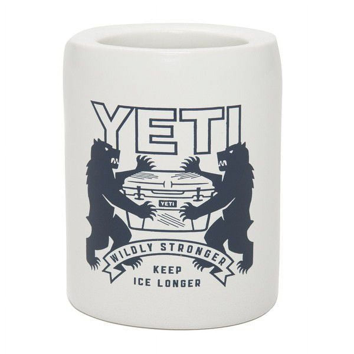 YETI Coat of Arms White Can Insulator [YKFCOA] - Walmart.com
