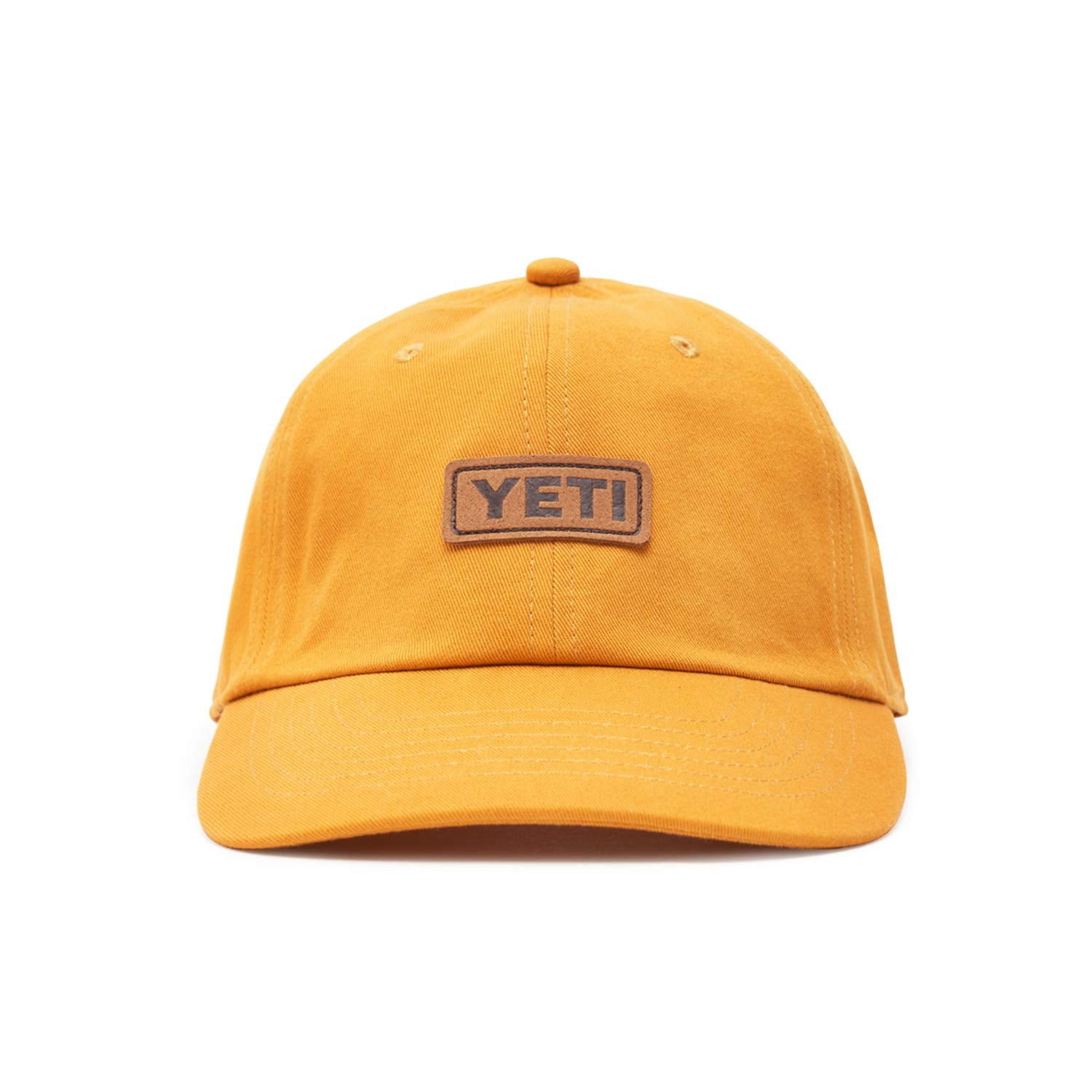 YETI Leather Logo Badge Soft Crown Hat, King Crab Orange - Walmart.com