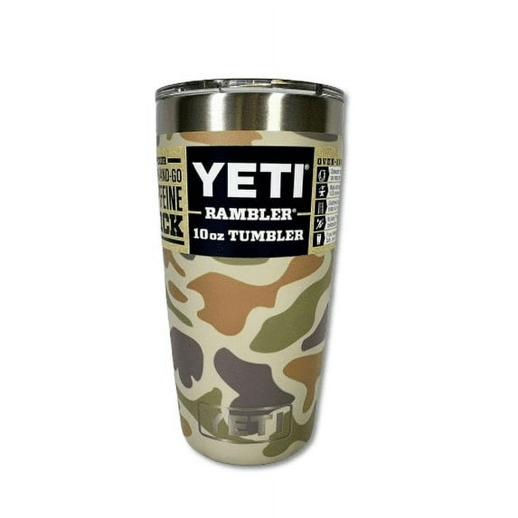 YETI Rambler 10oz Tumbler, Stainless Steel - Tan Camo - Walmart.com