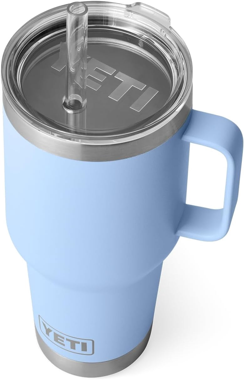 YETI Rambler 35 oz Straw Mug, Vacuum Insulated, Stainless Steel, Big ...