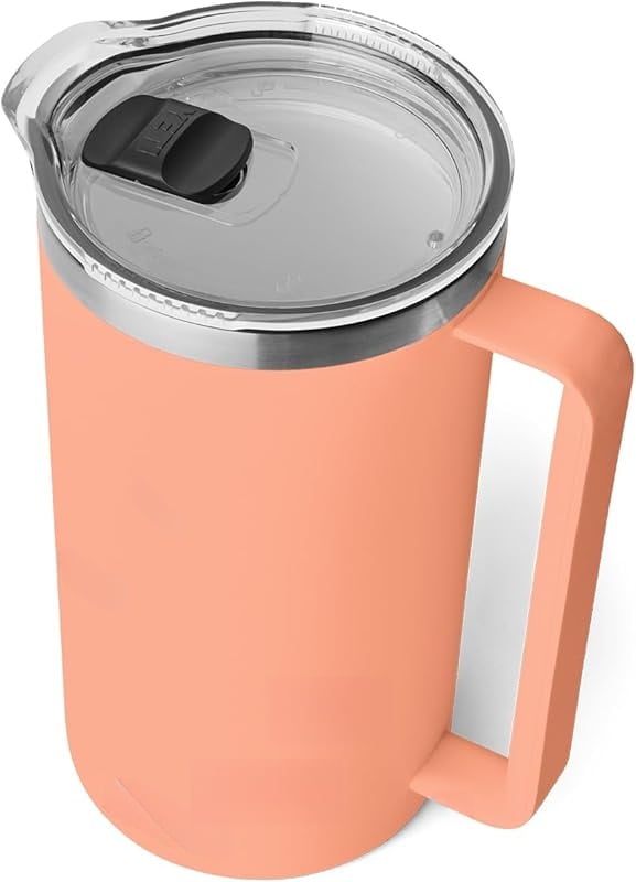 YETI Rambler 64 oz Pitcher, Vacuum Insulated, Stainless Steel with ...