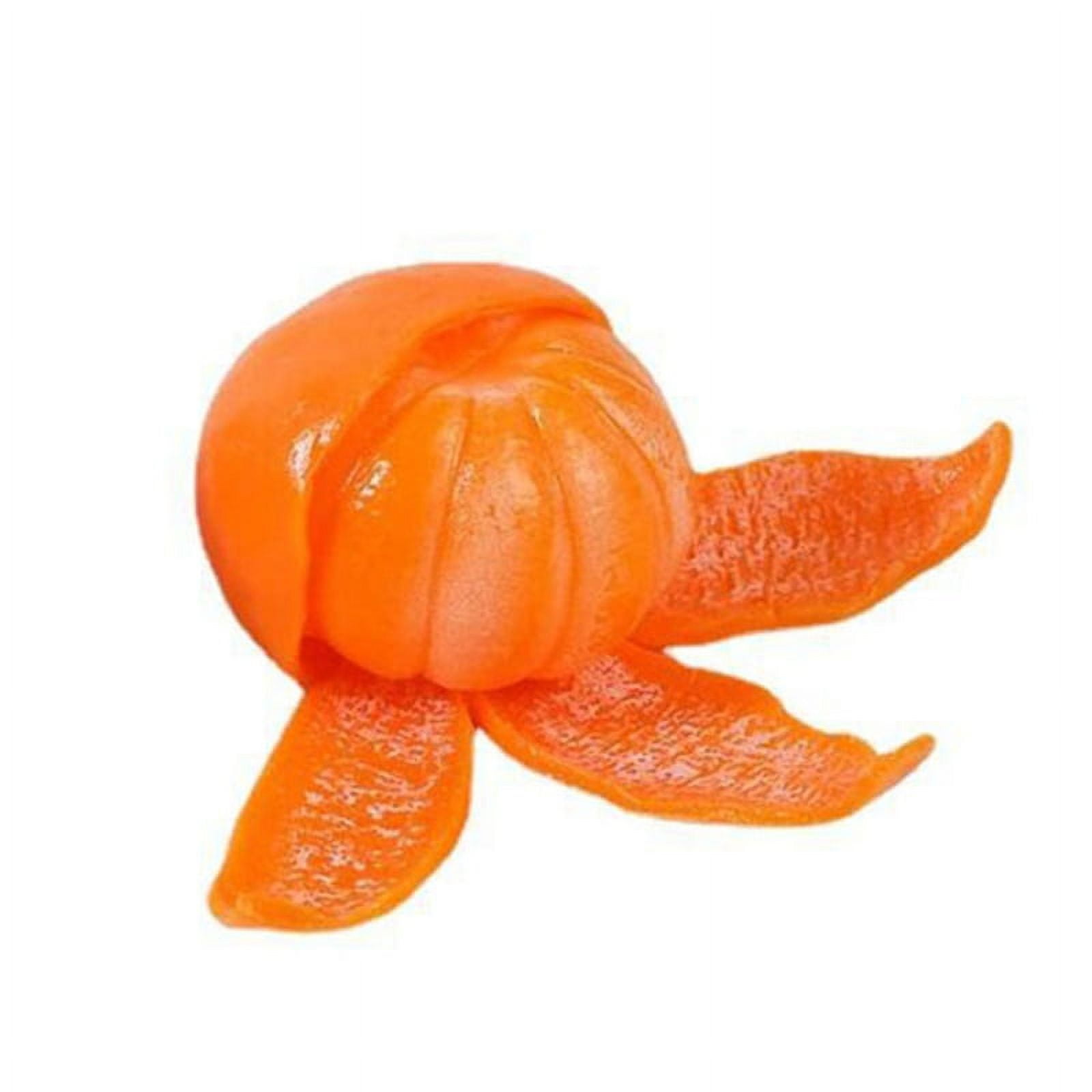 YEUHTLL 1Set Realistic Fruit Peeling Orange Push Bubble Sensory Fidget ...
