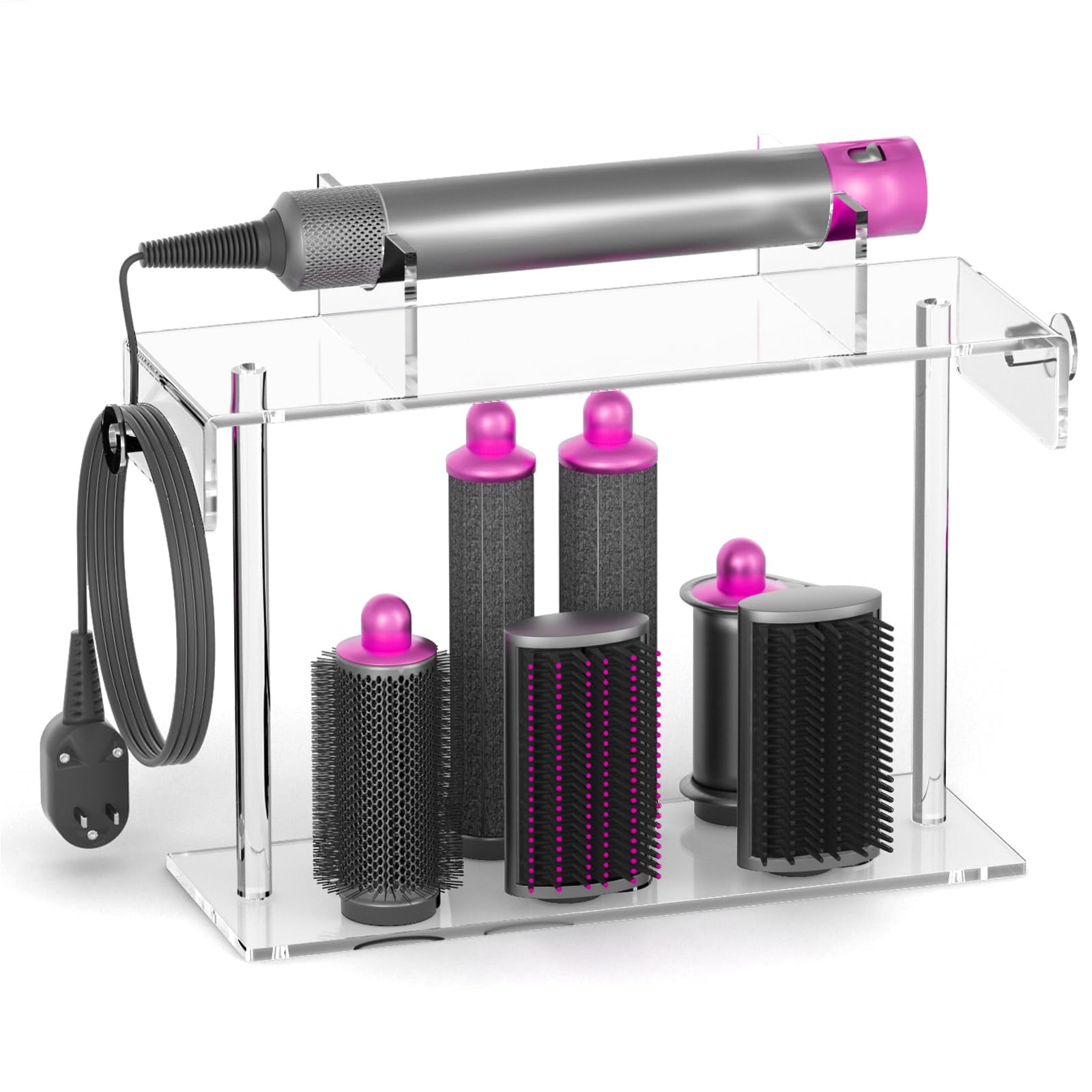 YEWINK Airwrap Holder for Dyson - HQ Acrylic Hair Tool Storage Stand ...