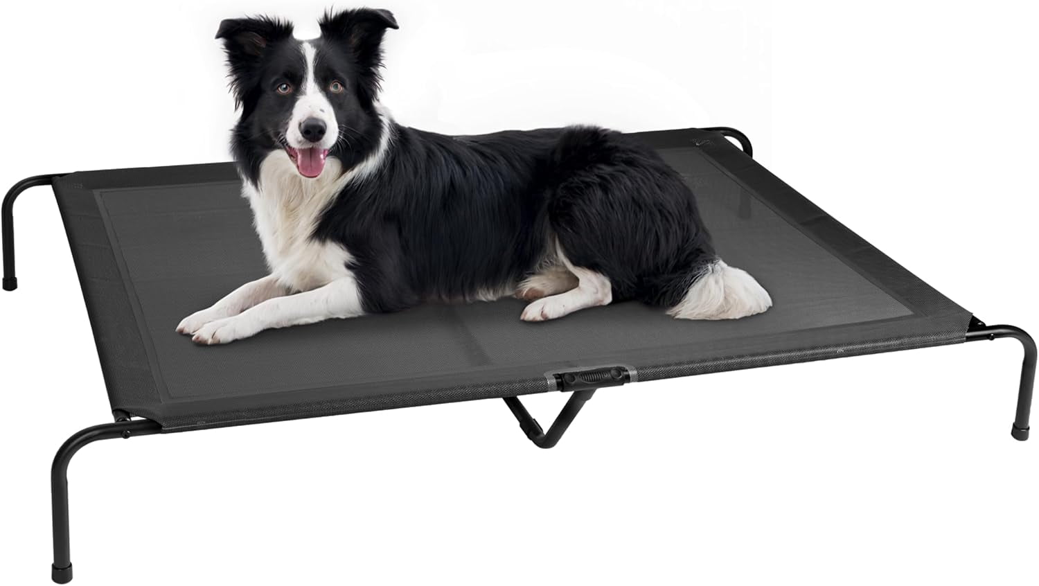YEXJ Cooling Elevated Dog Bed, Raised Portable Dog Cots Beds No-Slip ...