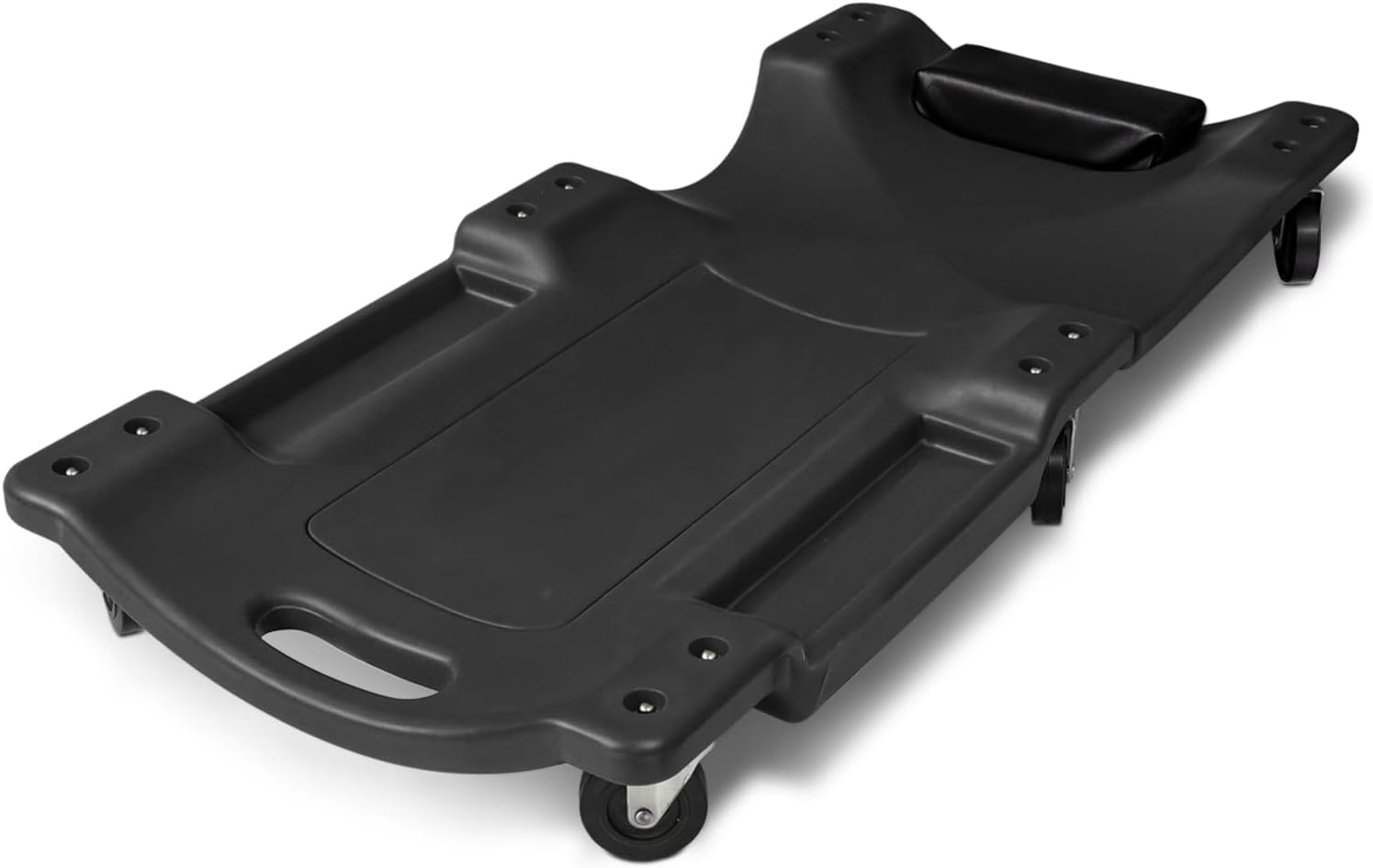 YEXJ Rolling Garage with Padded Headrest, Shop Creeper 40" Mechanic ...