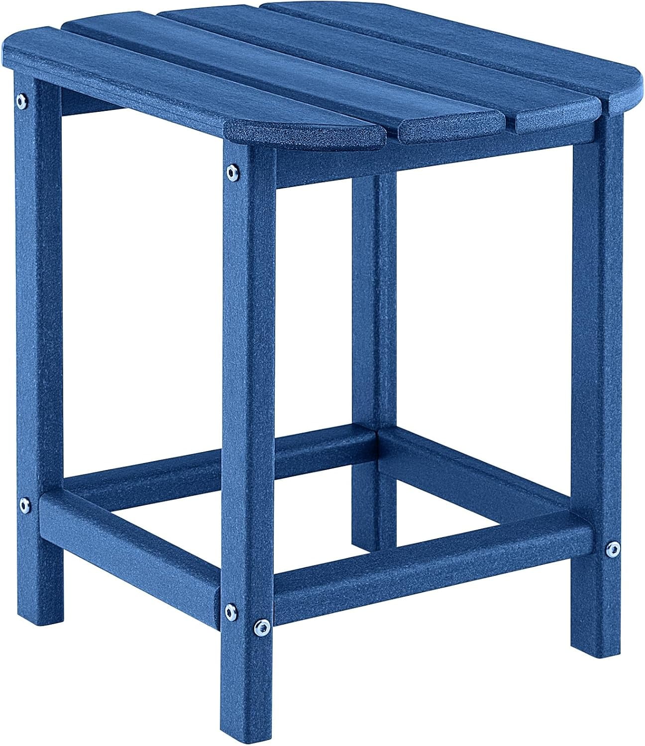YEXJ Side Table Outdoor Small Patio Table 18” Adirondack Table, Weather ...