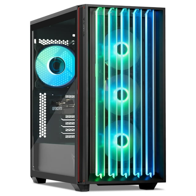 YEYIAN Gaming PC. Core i5 14400F, RTX 5060 8GB GDDR7, 1TB NVMe, 16GB ...
