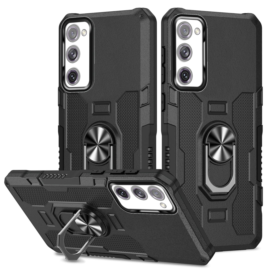 YEYKX Case for Samsung Galaxy S20 FE 2022/S20 FE 5G/S20 FE, Ring Holder Kickstand Anti ...