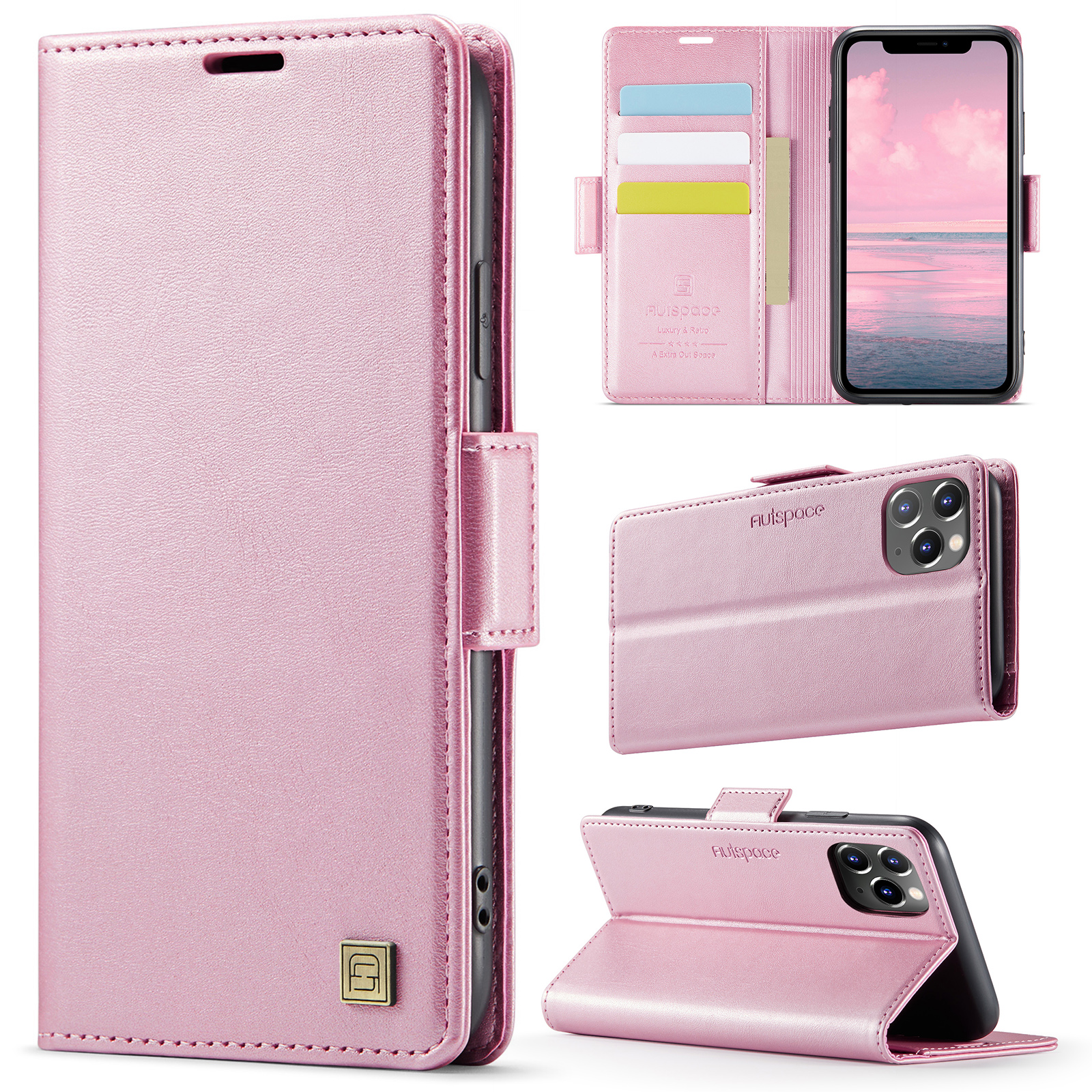 YEYKX Phone Case for iPhone 11 Pro Max 6.5-inch Magnetic Wallet Phone ...
