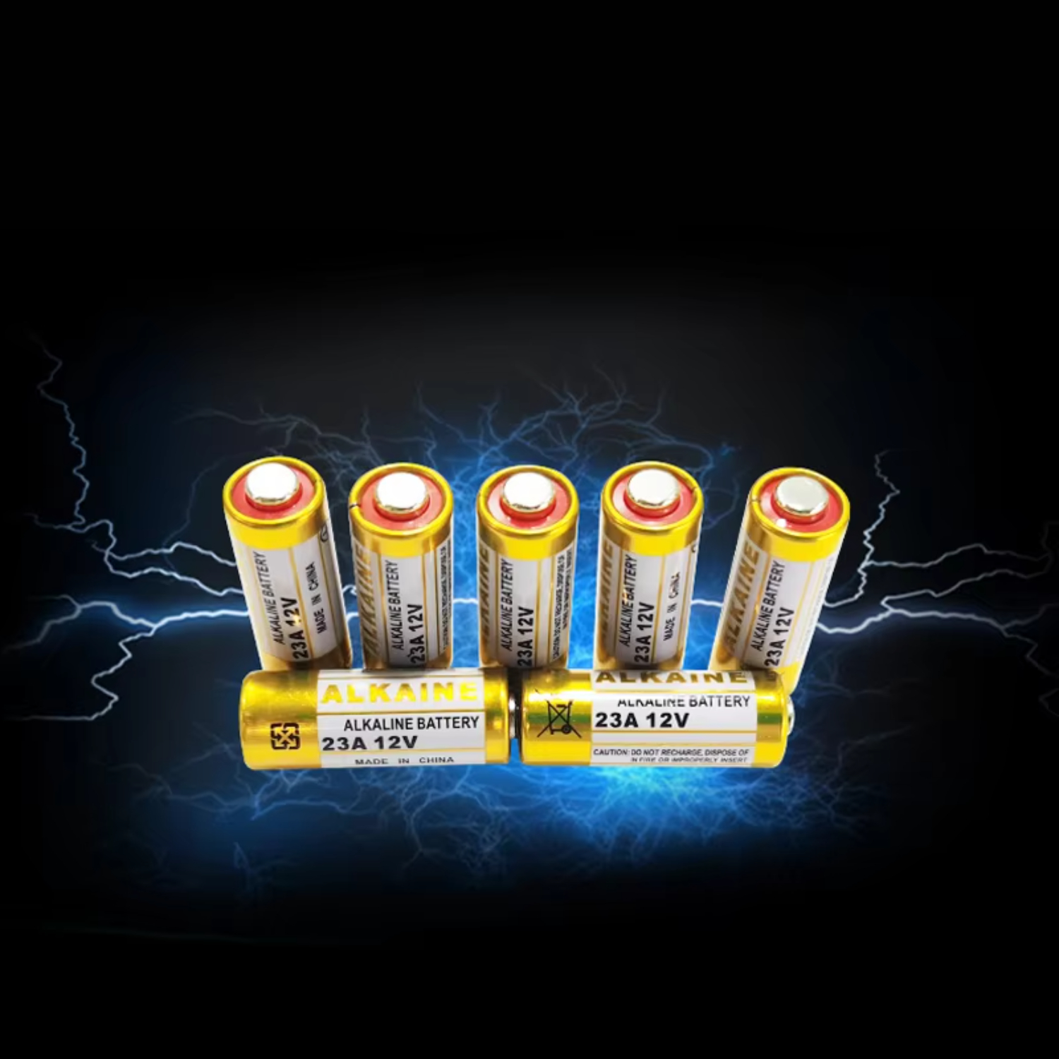 YEYNGQC 10PCS 12V Alkaline Battery A23 23A 23GA A23S E23A EL12 MN21 ...