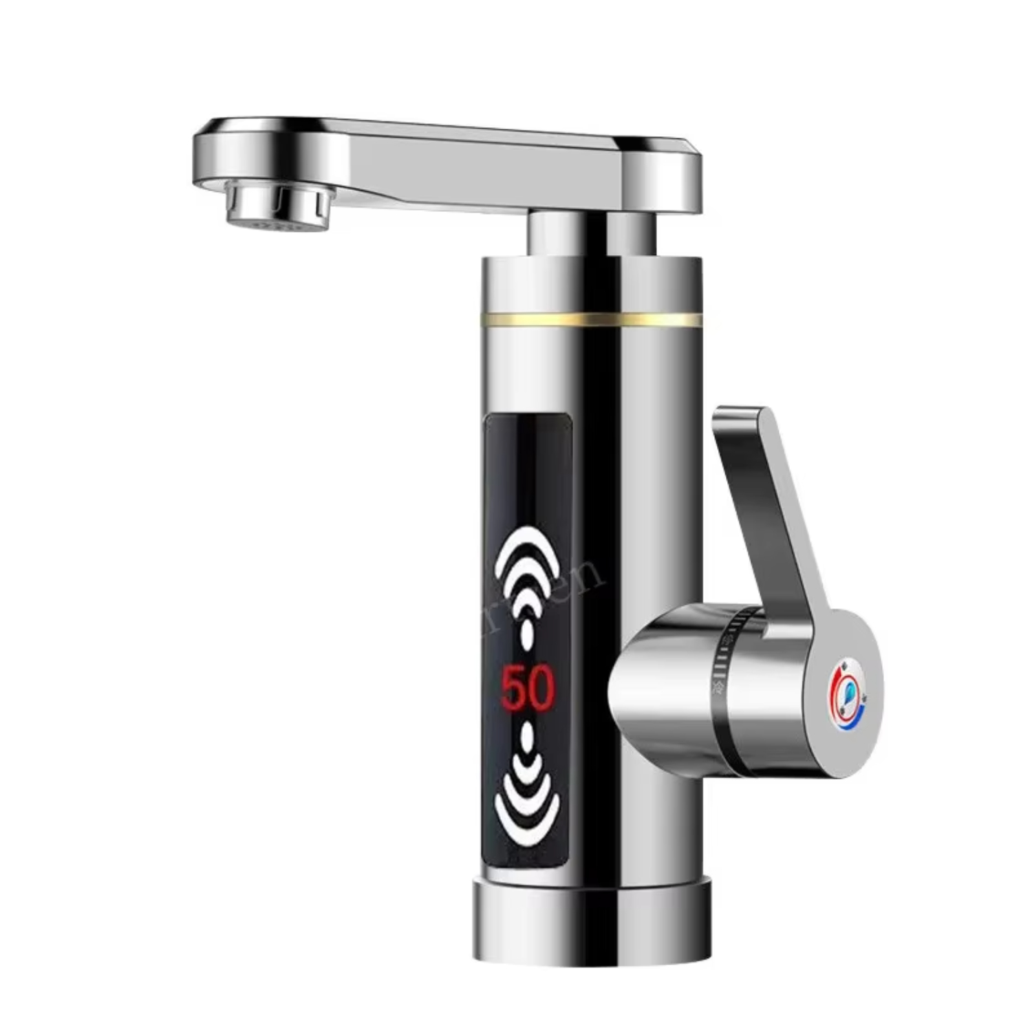 YEYNGQC 3000W Stainless Steel Water Heater Temperature Display Kitchen ...