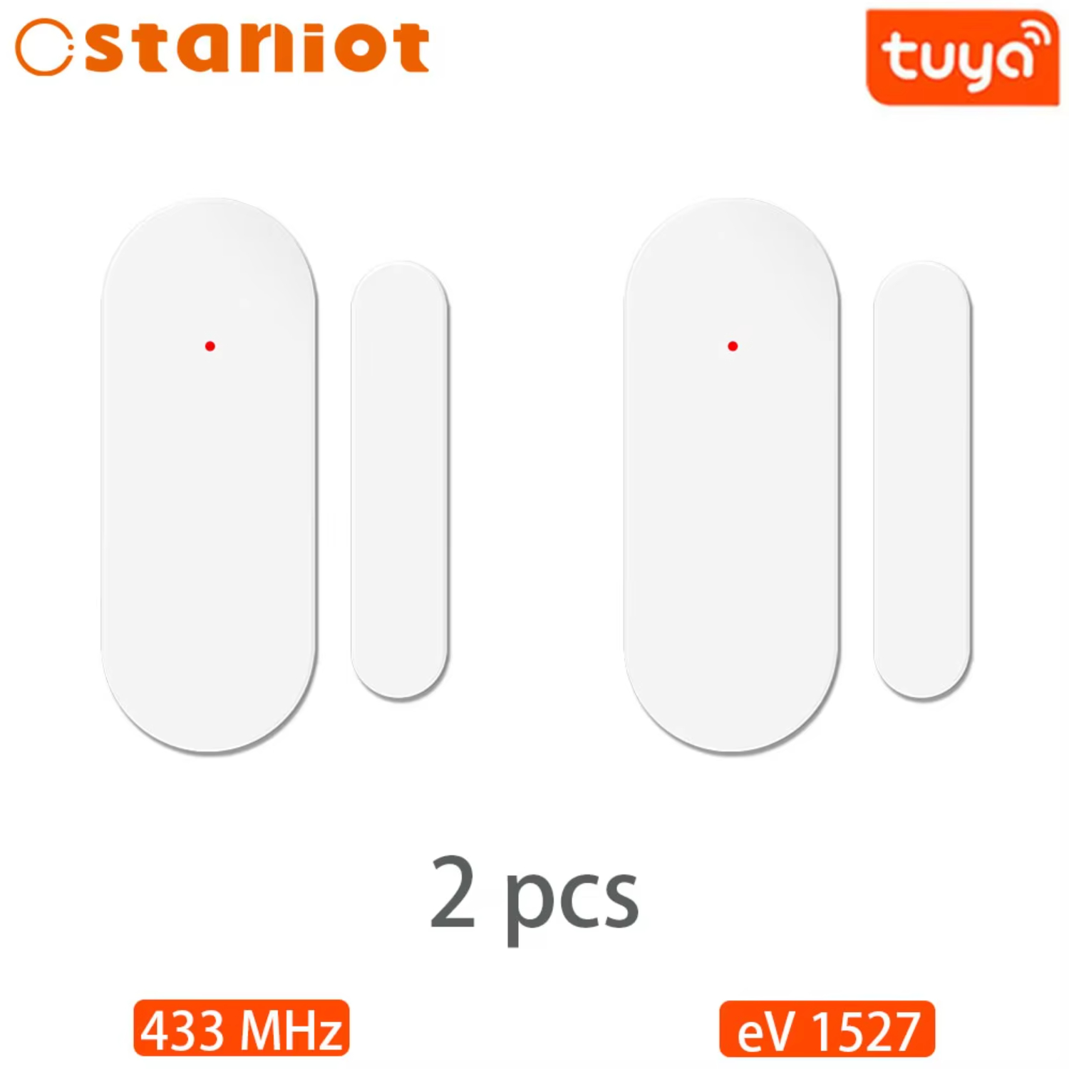 YEYNGQC 433Mhz Alarm System Automatic Sensor Smart Wireless Door and ...