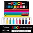 YEYNGQC Japan Posca Marker Pen Set Non-Toxic Utilies Escolares Used On ...