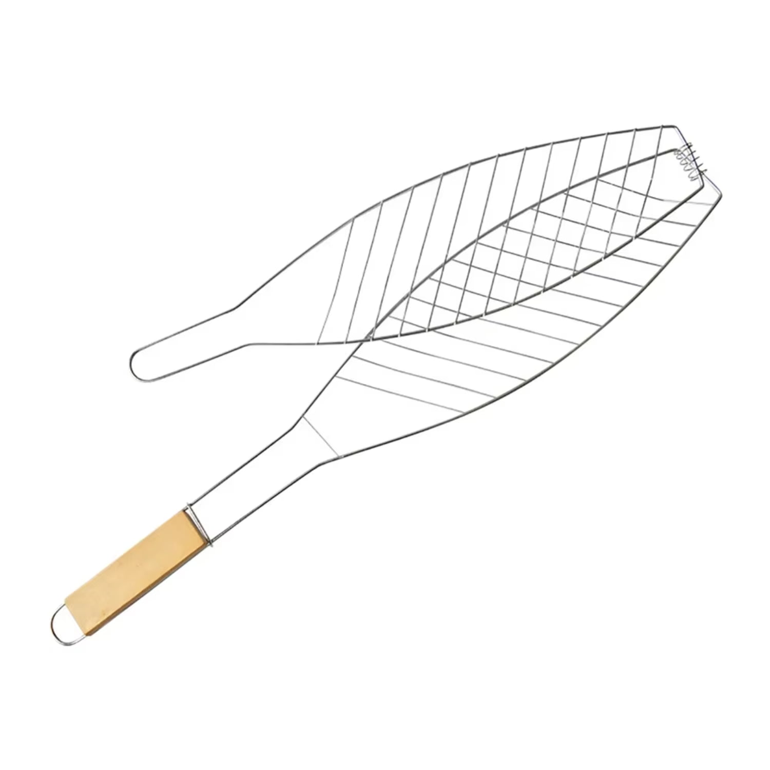 YEYNGQC Roasting Fish Grilling BBQ Grill Basket Vegetable Folding ...