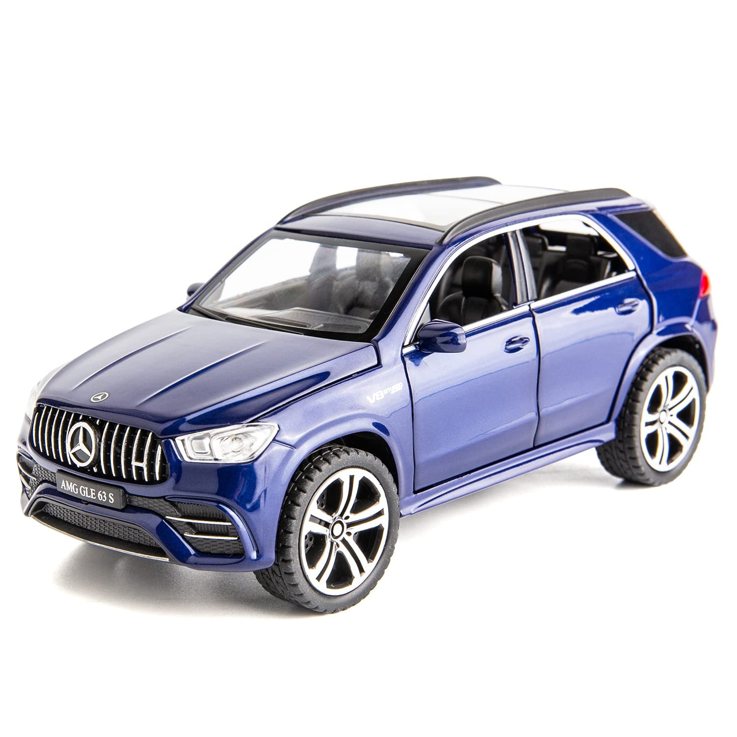 YEYUN 1/32 Scale Benz AMG GLE 63S SUV Toy Car, Alloy Diecast ...