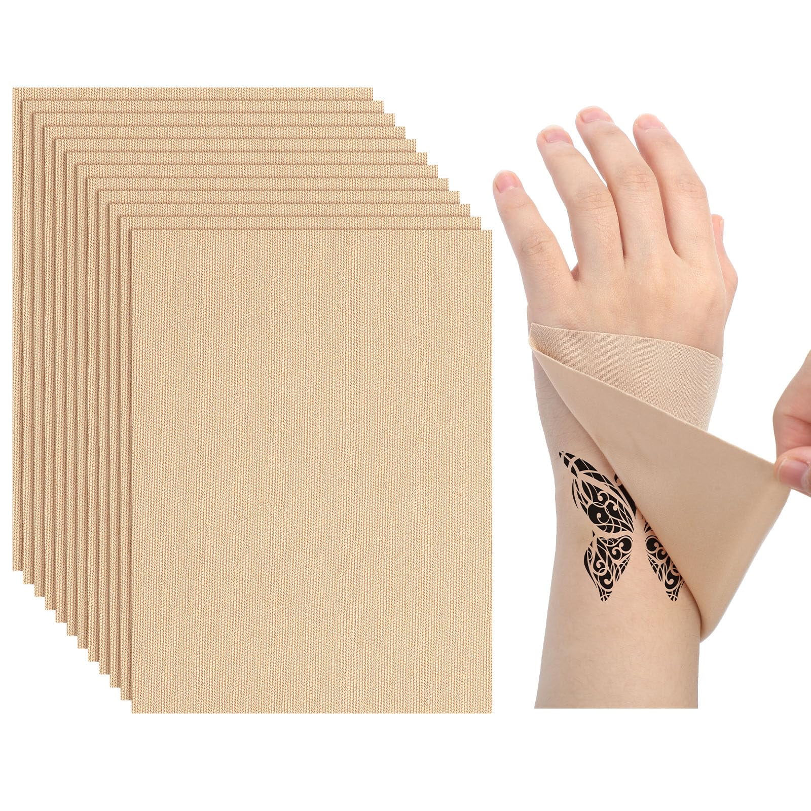 YEYUN 20 Pcs Tattoo Cover up Patch Ultra Thin Patch for Scar Waterproof ...