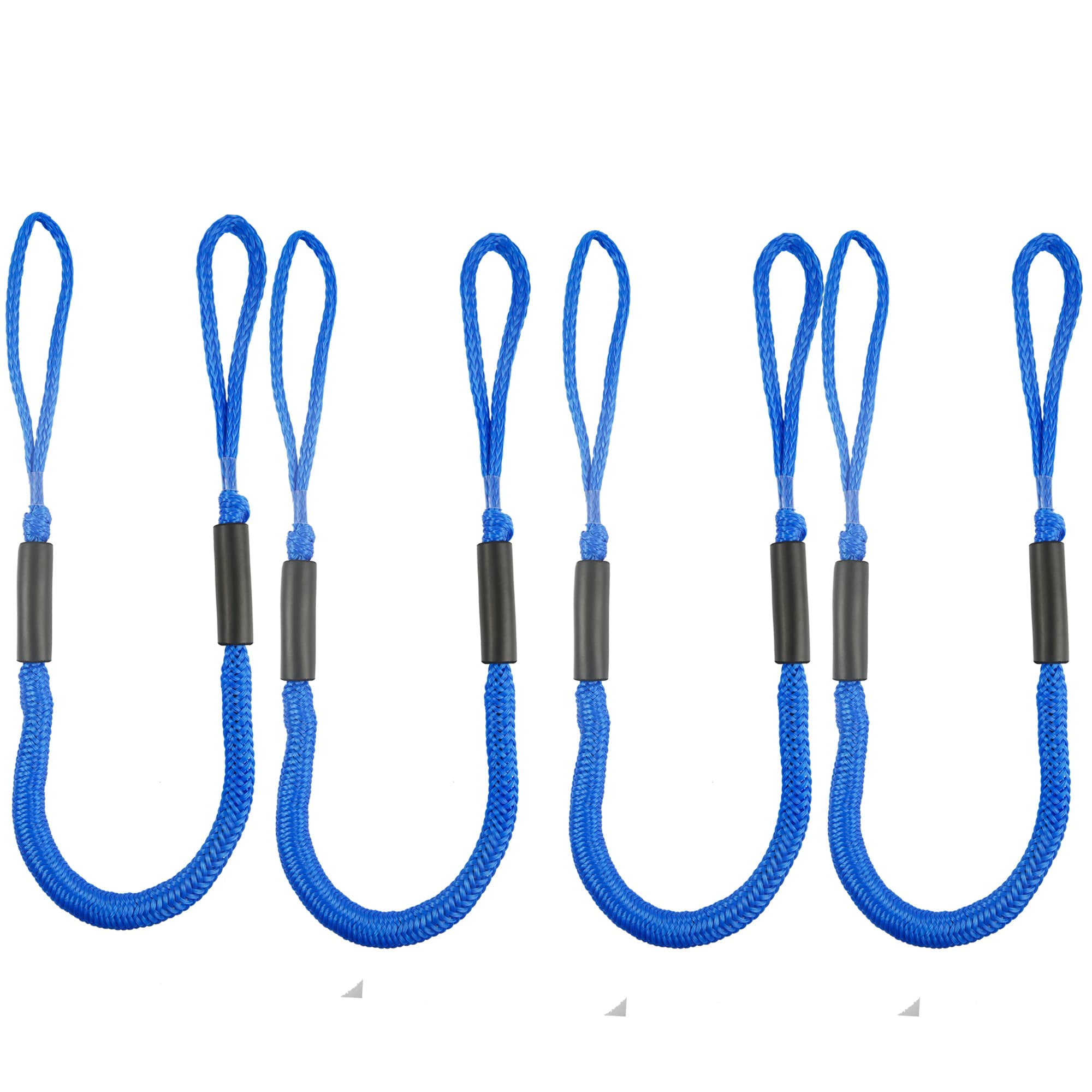 YEYUN Bungee Dock Lines, 4 feet Bungee Shock Cords Bungee Docking Rope ...