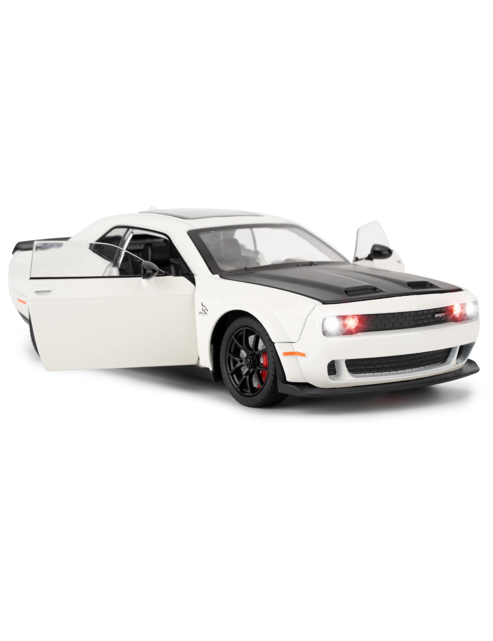 YEYUN Compatible for 1/24 Dodge Challenger SRT Hellcat Car Model ...
